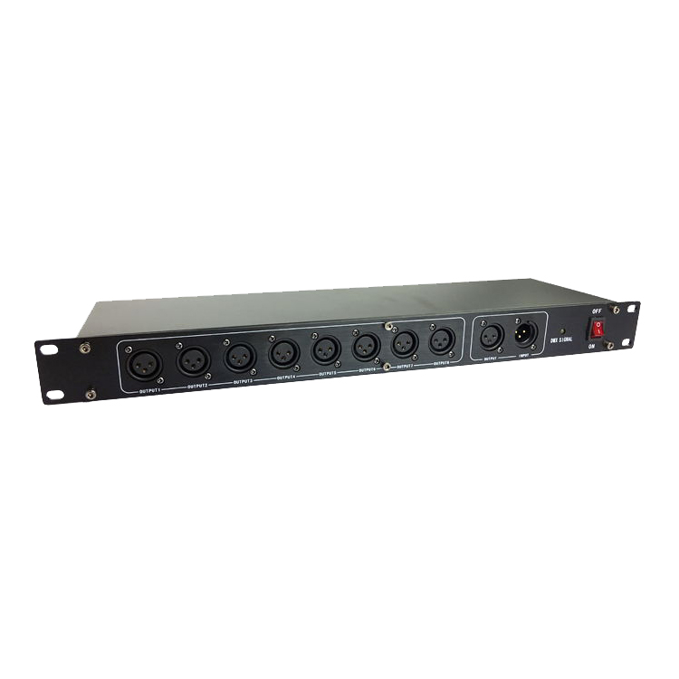 8-channel DMX signal amplifier - CaituLighting